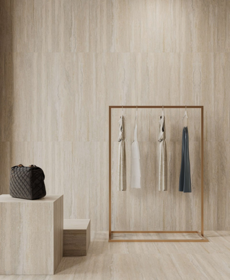 GAIA CREAM TRAVERTINE NATURALE 60X135 | Felport International Marketing
